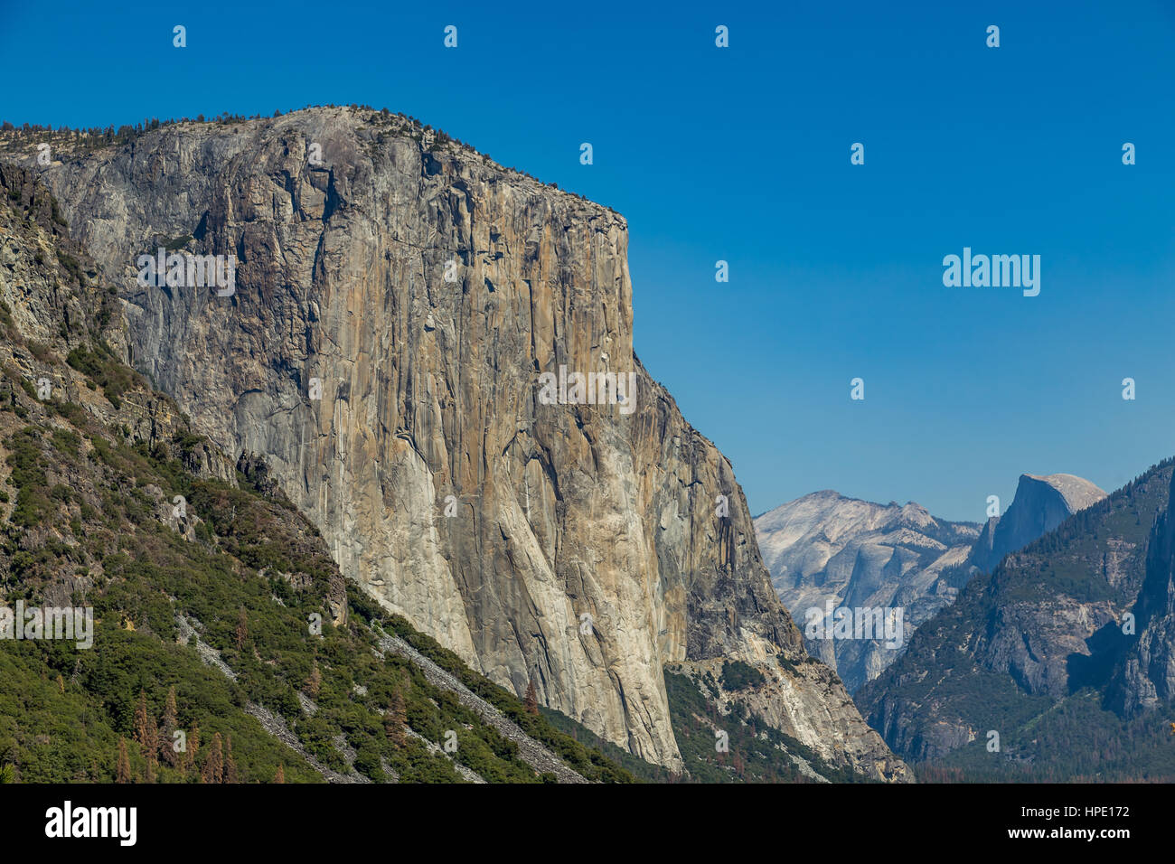 El Capitan (Spanish for The Captain, The Chief) is a vertical rock ...