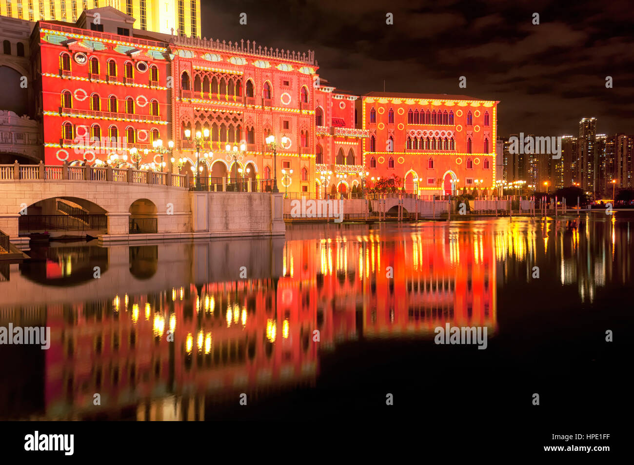 Image projected onto buildings hi-res stock photography and images - Alamy