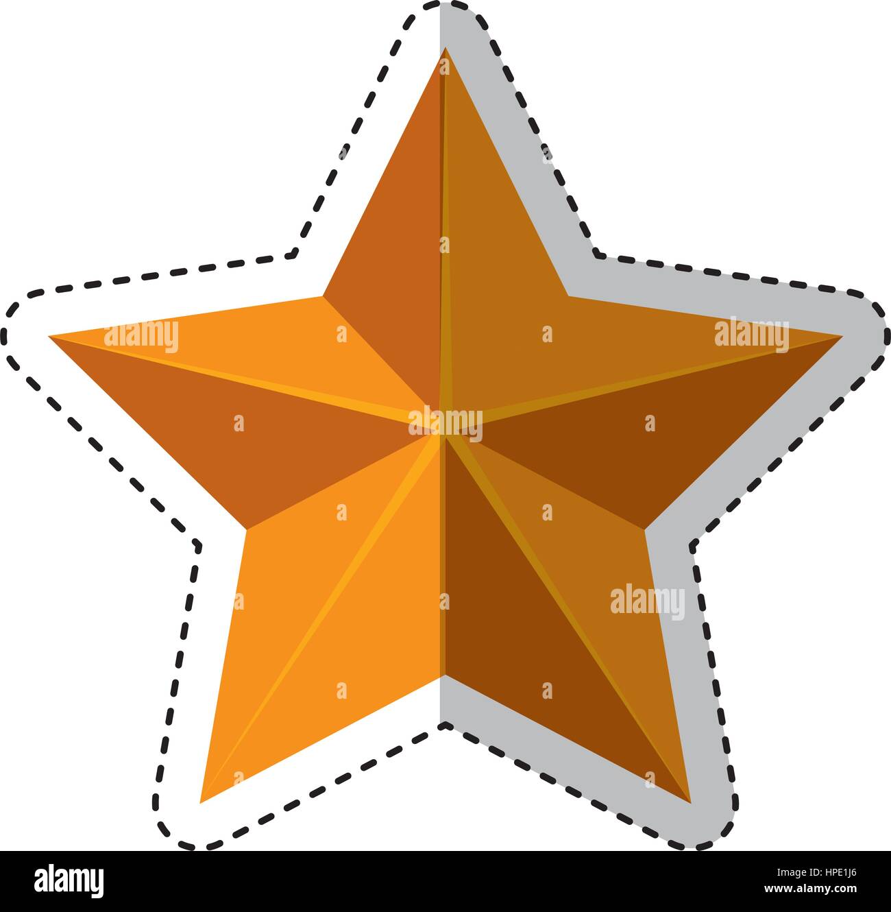 star emblem isolated icon vector illustration design Stock Vector Image ...
