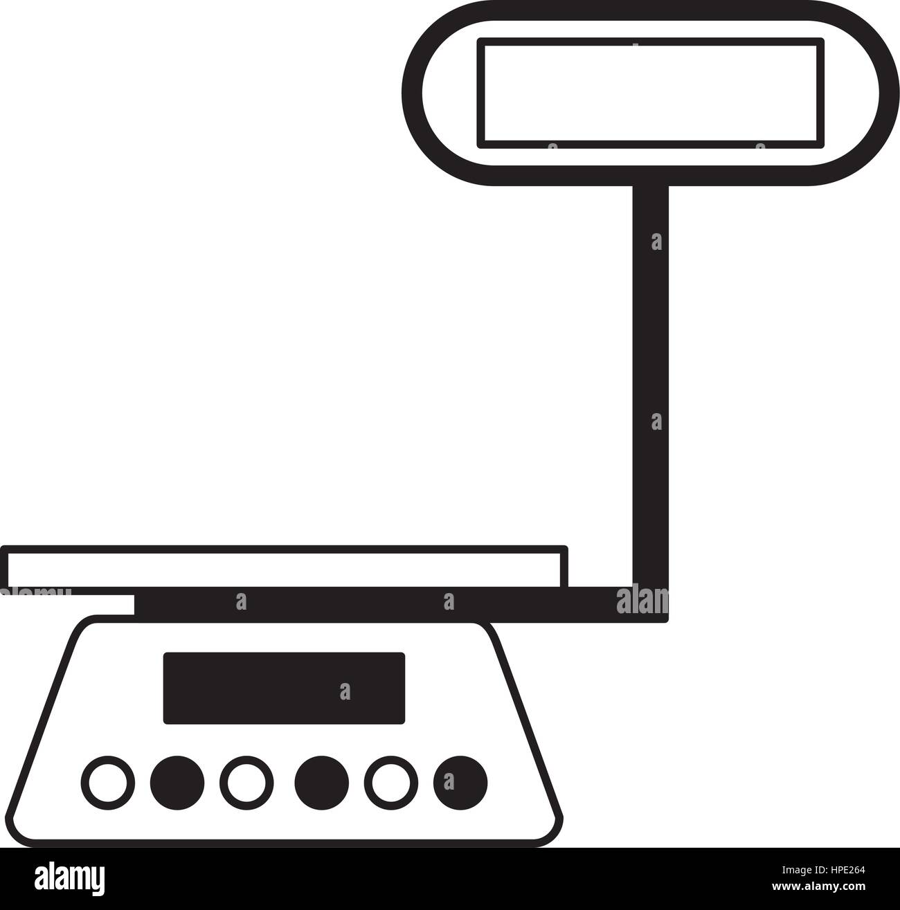 measure weight balance icon vector illustration design Stock Vector ...