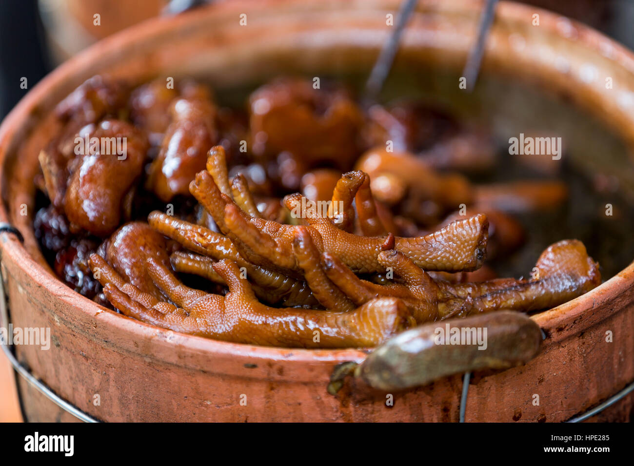 Chicken feet dish hi-res stock photography and images - Alamy