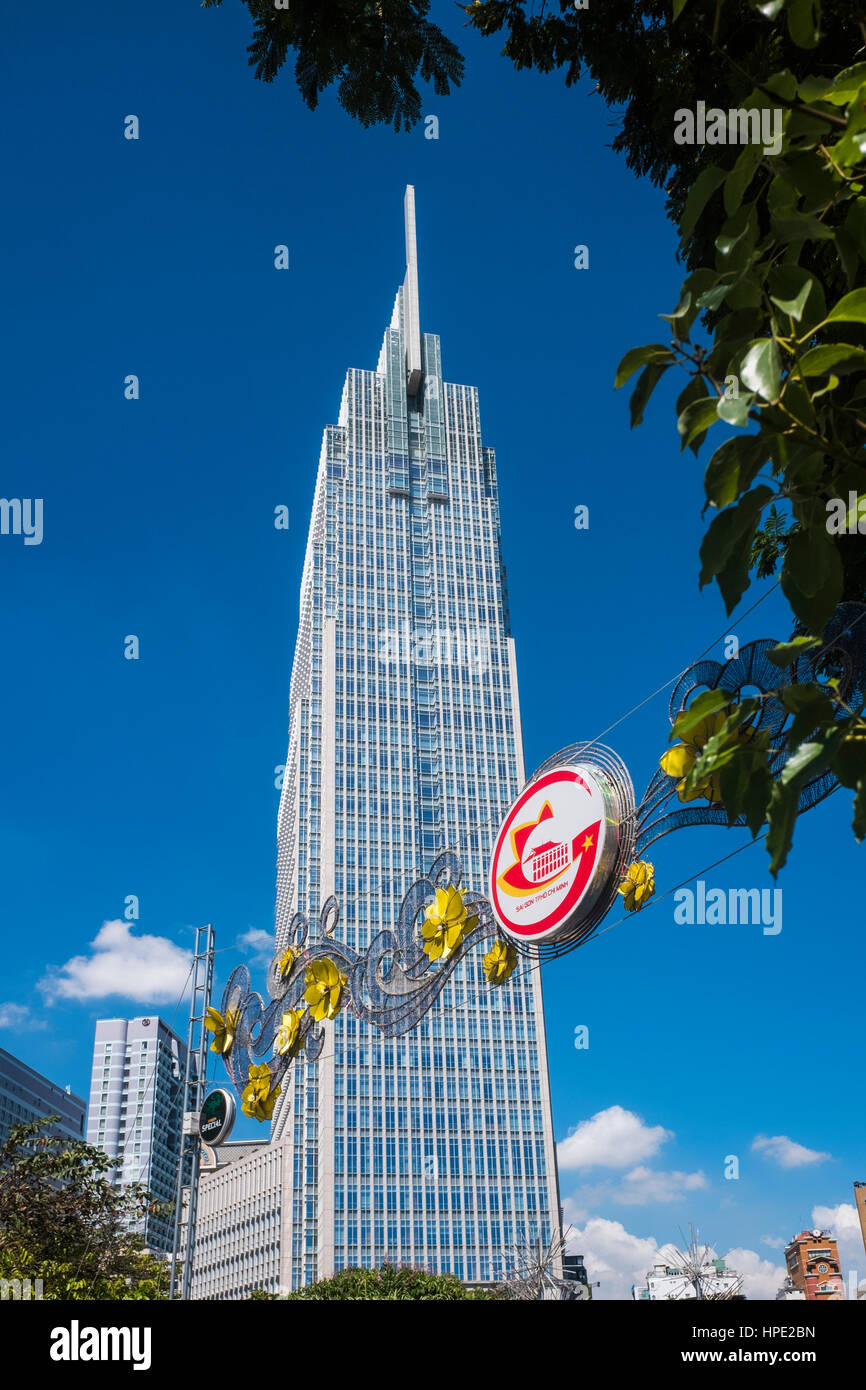 Vietcombank Tower, Ho Chi Minh City, Vietnam Stock Photo - Alamy