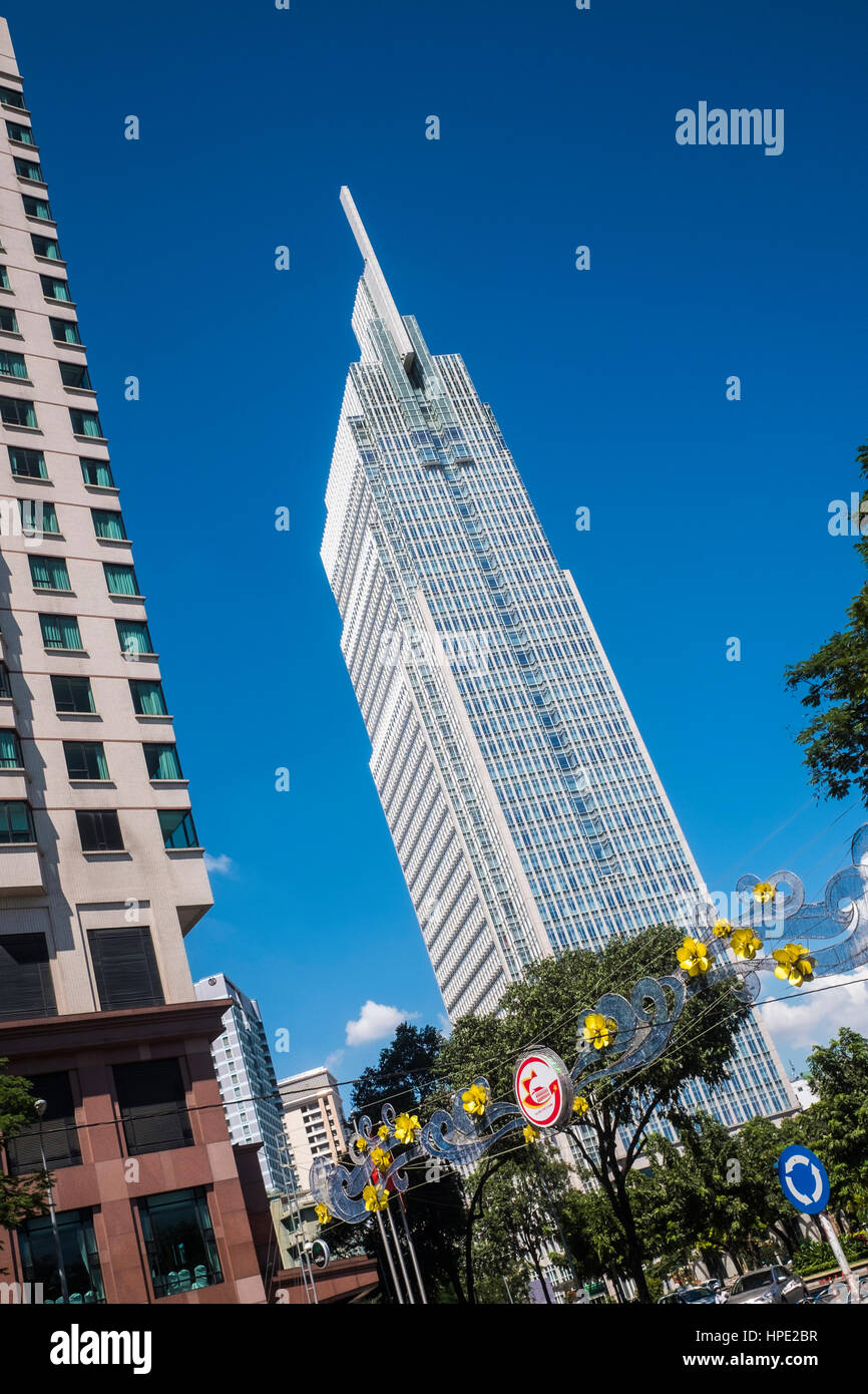 Vietcombank Tower, Ho Chi Minh City, Vietnam Stock Photo - Alamy