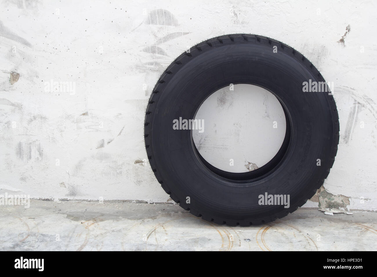 Tire stack in deposit storage Stock Photo - Alamy