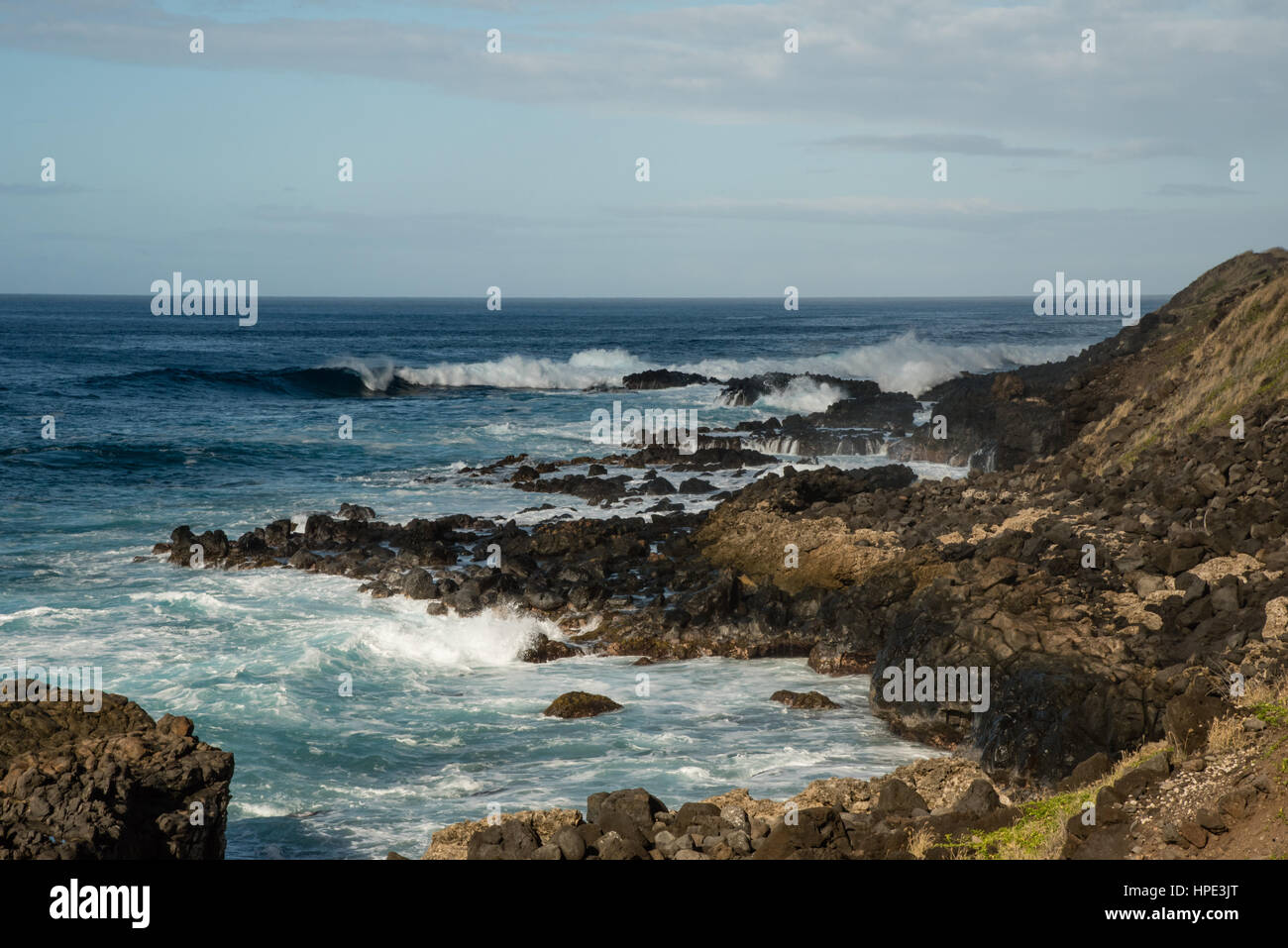Kaena Point trail, Oahu, Hawaii Stock Photo - Alamy