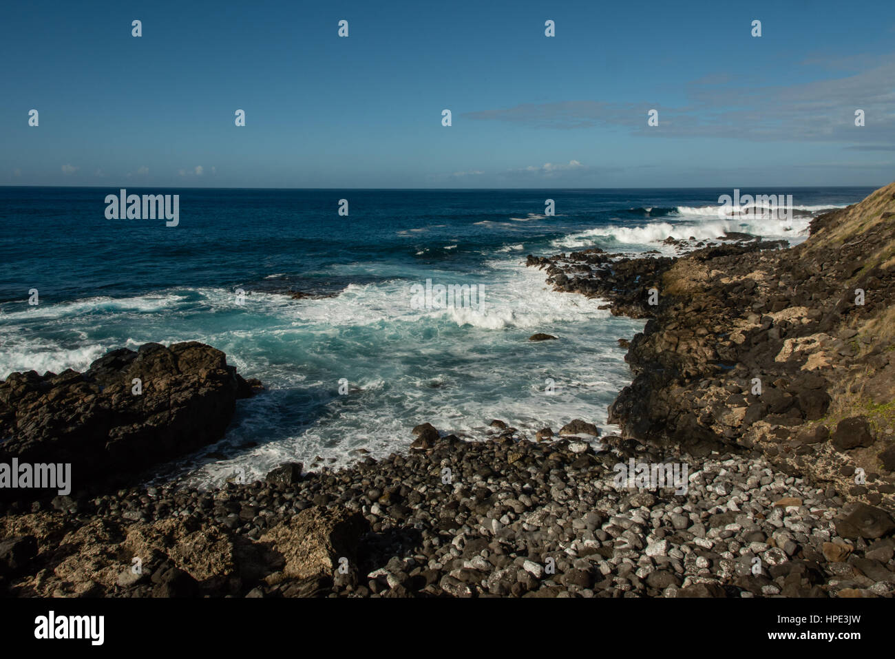 Kaena Point trail, Oahu, Hawaii Stock Photo - Alamy