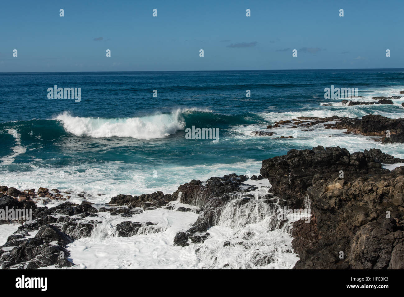 Kaena Point trail, Oahu, Hawaii Stock Photo - Alamy
