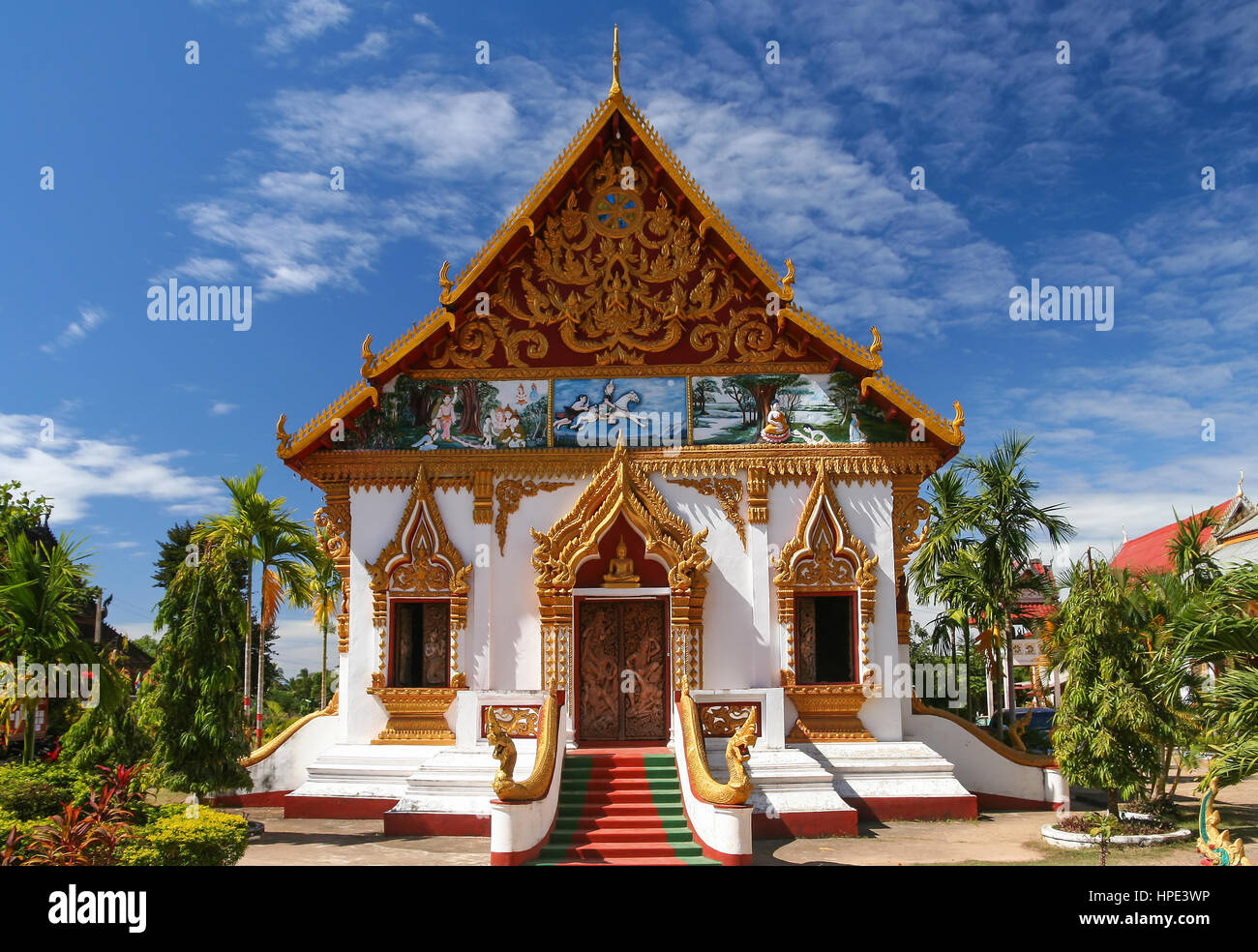 Pakse golden buddha hi-res stock photography and images - Alamy