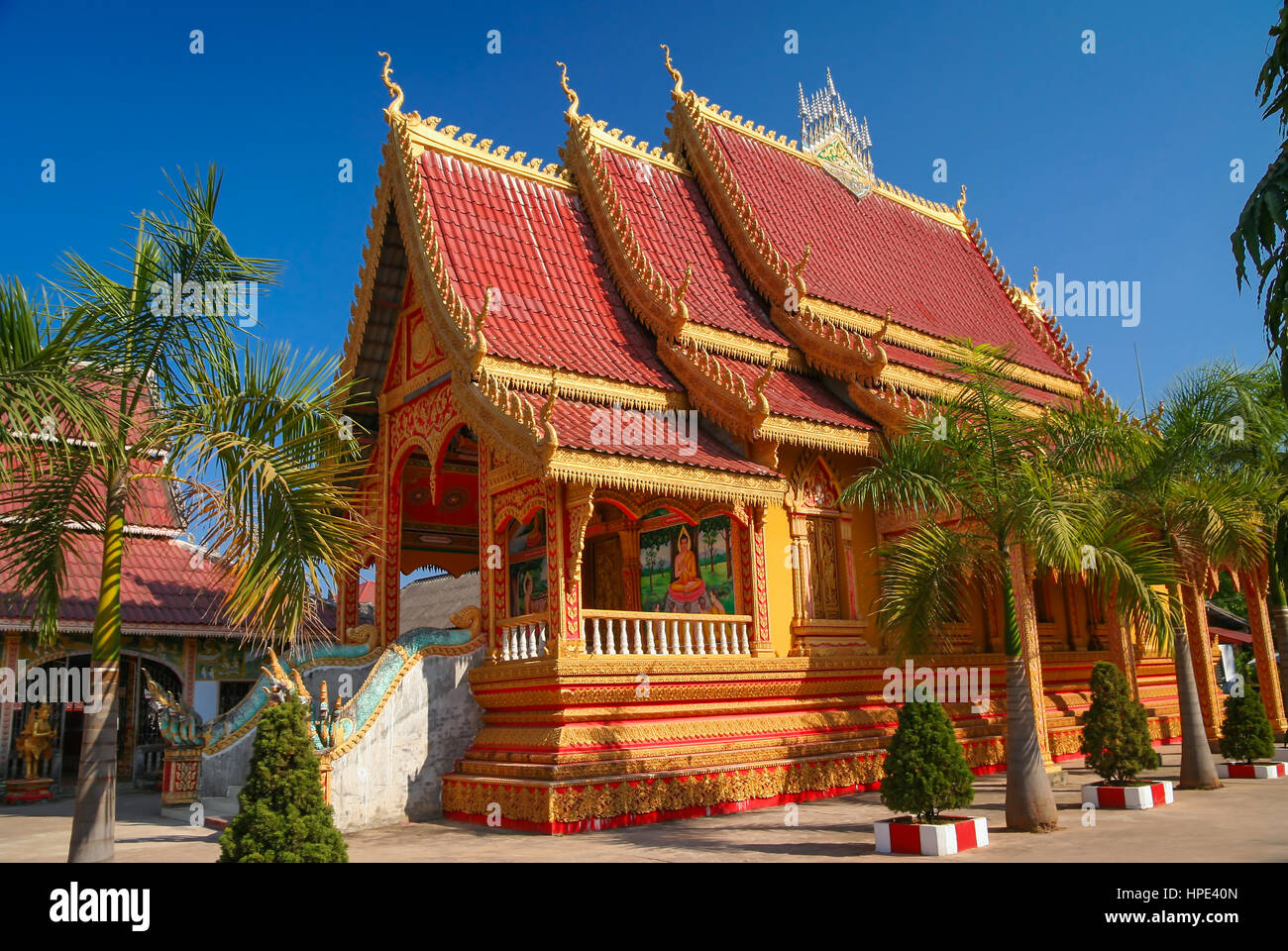 Buddhist Temple Laos Free Photos | Buddhist Temple In Vientiane,
