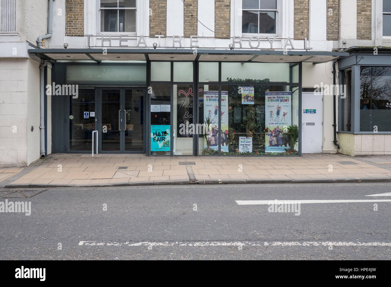 Theatre Royal Jewry Street Winchester Hampshire Stock Photo - Alamy