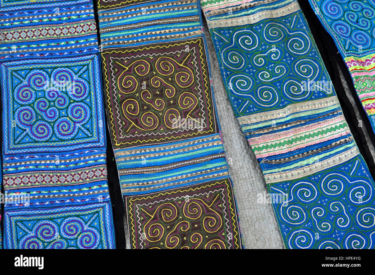 Vietnam traditional textile pattern hi-res stock photography and images ...