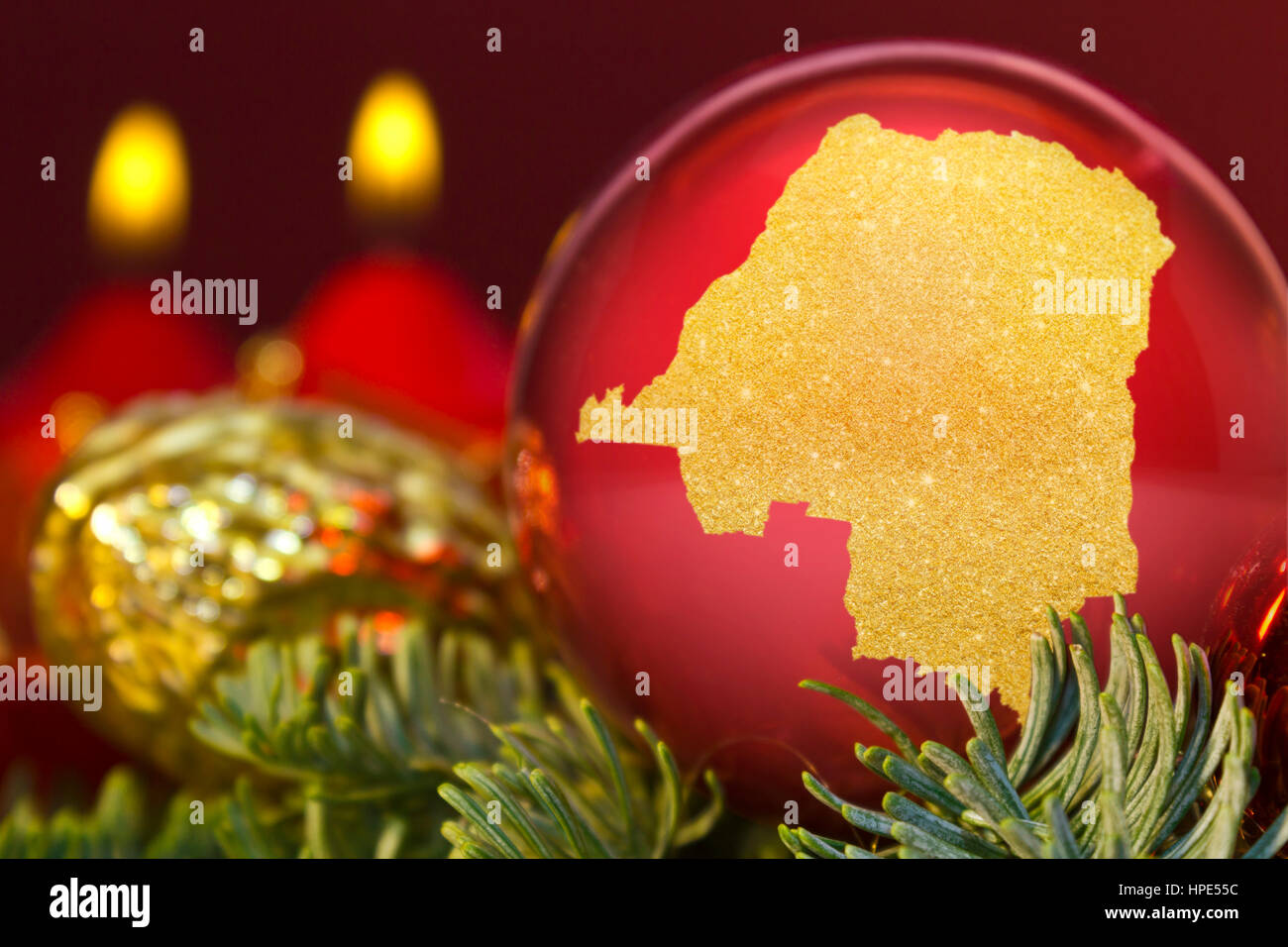 Congo gold map hi-res stock photography and images - Alamy