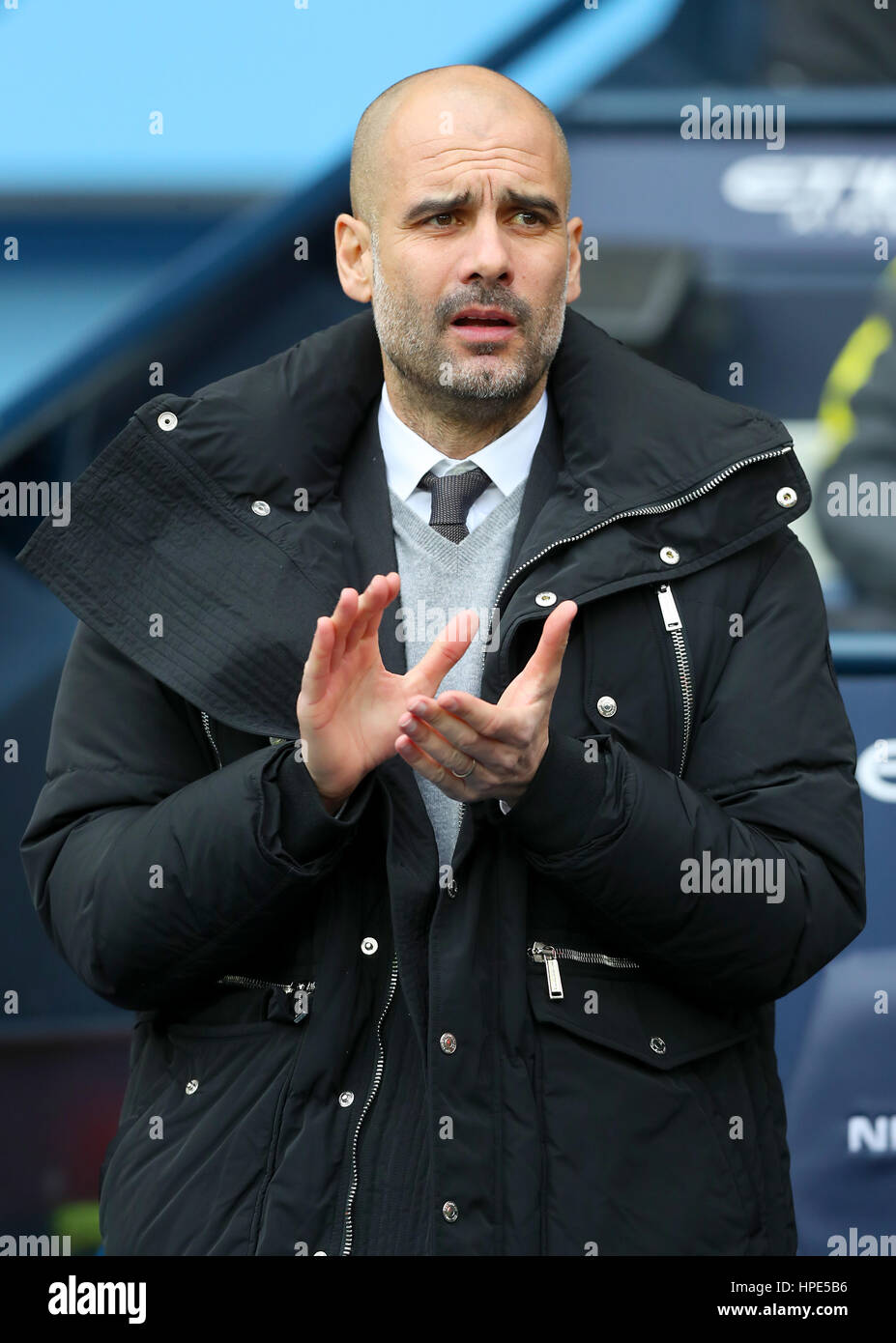 Manchester City manager Pep Guardiola Stock Photo - Alamy