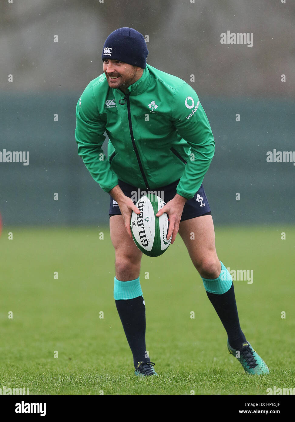 Rob Kearney during a training session at Carton House, County Kildare ...