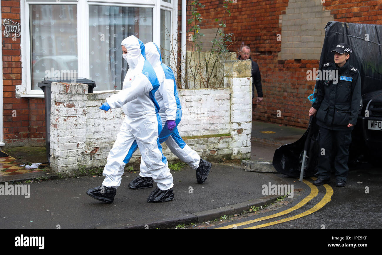 Forensic police officers leave hi-res stock photography and images - Alamy