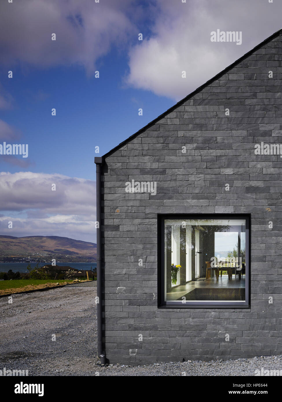 View of gable with view through to living area. Killowen House ...