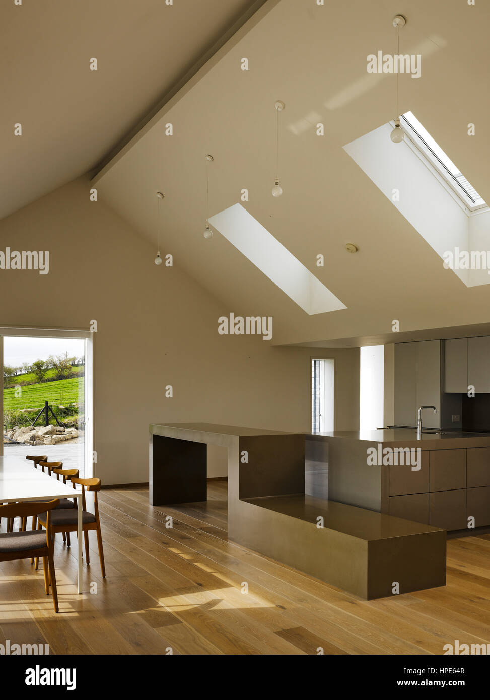 View of kitchen area showing bench and counter. Killowen House ...