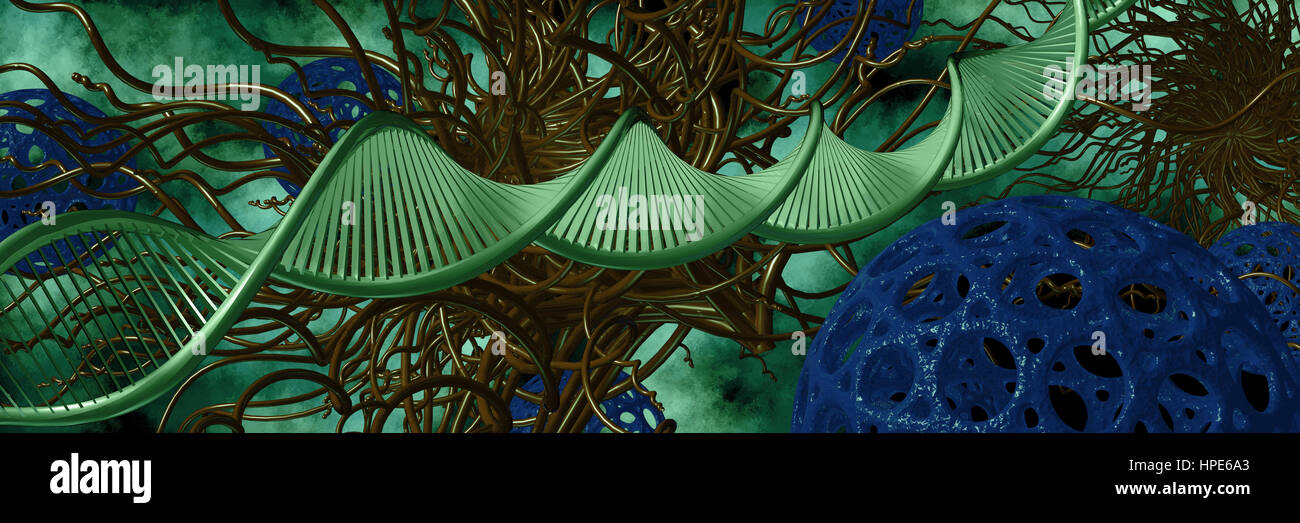 Dna Concept Art High Resolution Stock Photography and Images - Alamy