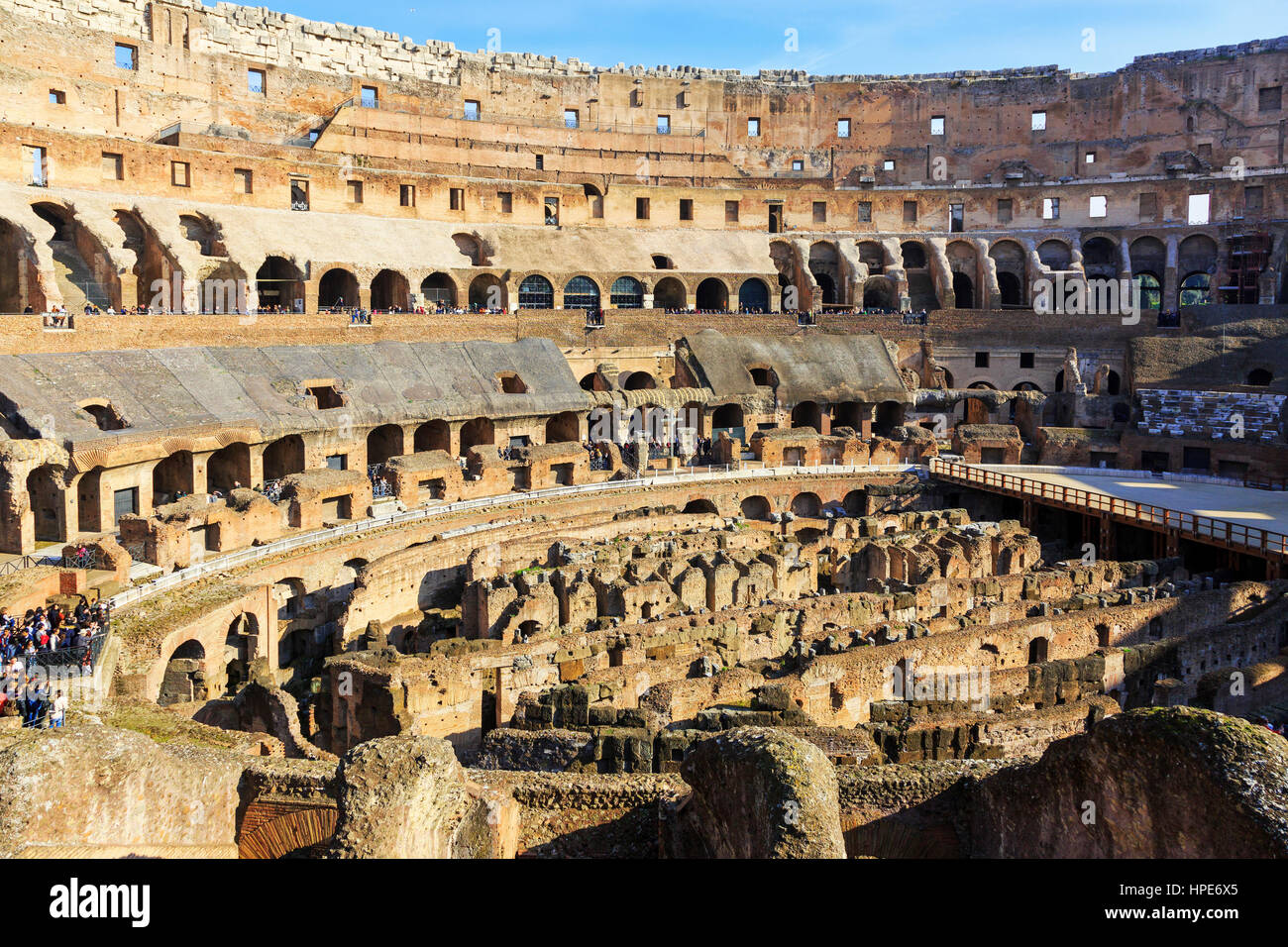 Colosseum, Via di San Gregorio, Rome, Italy Stock Photo - Alamy