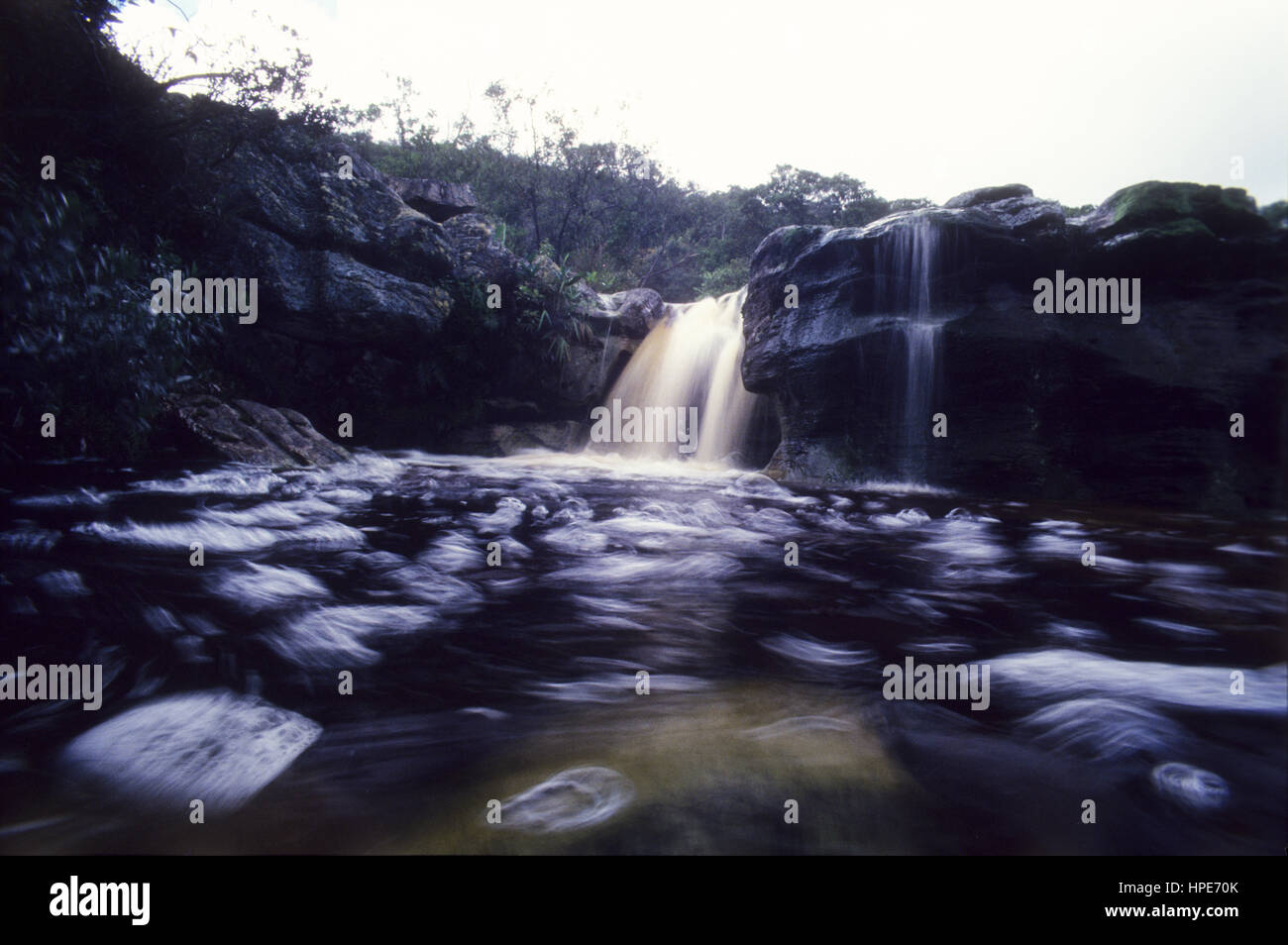 Waterfall in Ibitipoca Park, Minas Gerais State, Brazil Stock Photo - Alamy