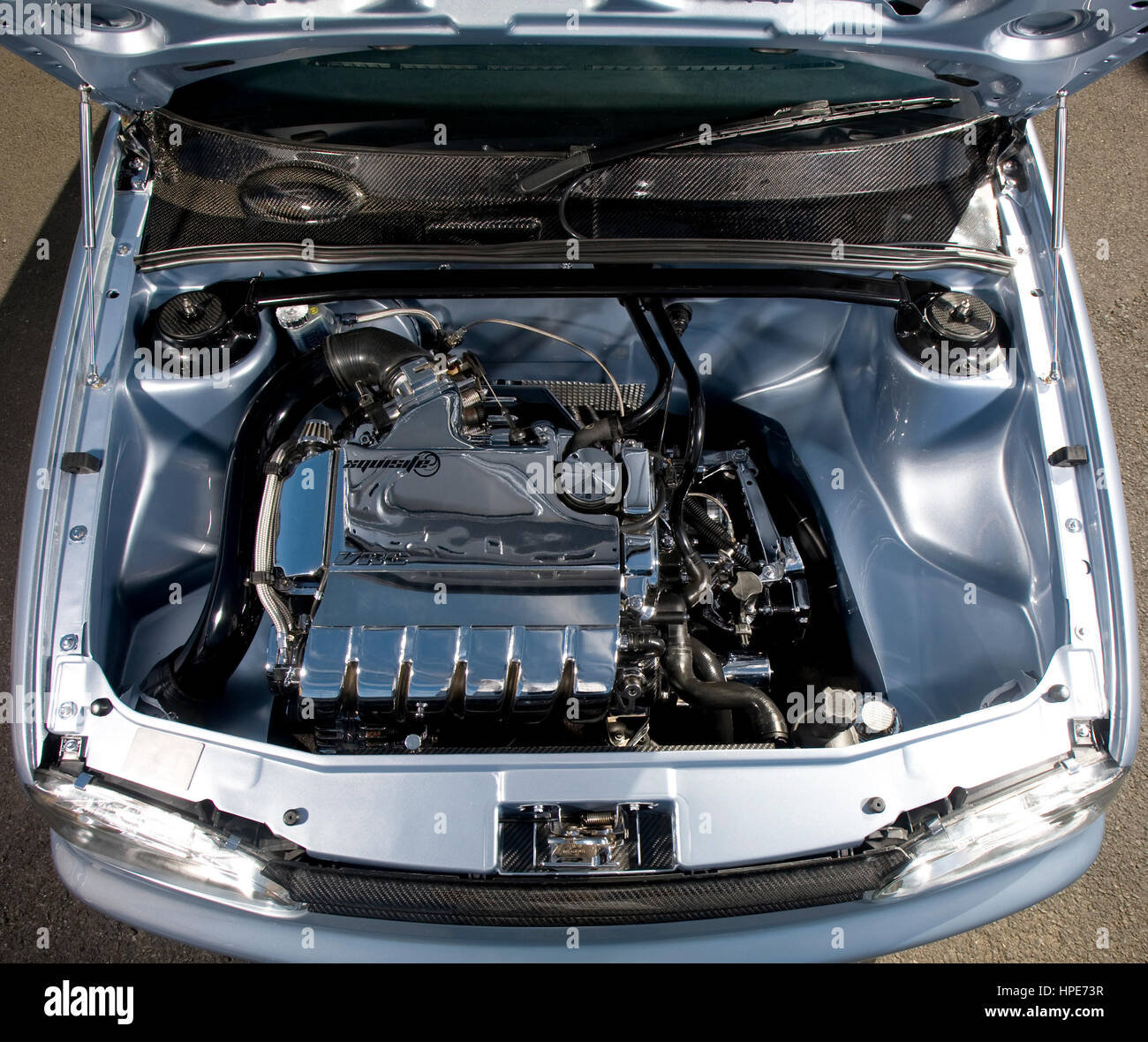 Show winning modified Mk4 VW Golf car Stock Photo - Alamy