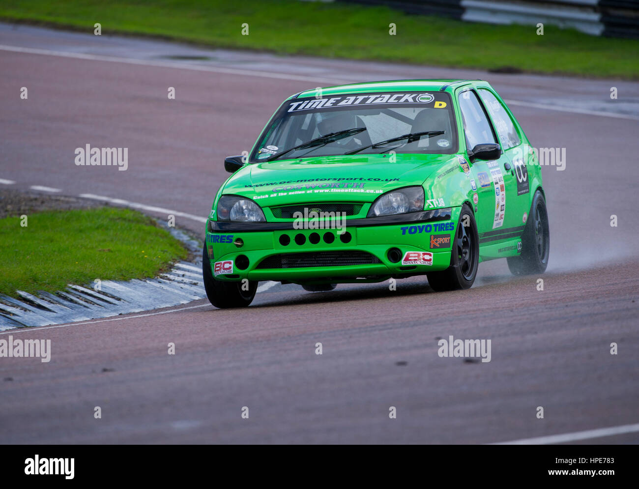 Mk4 Ford Fiesta race car Stock Photo - Alamy