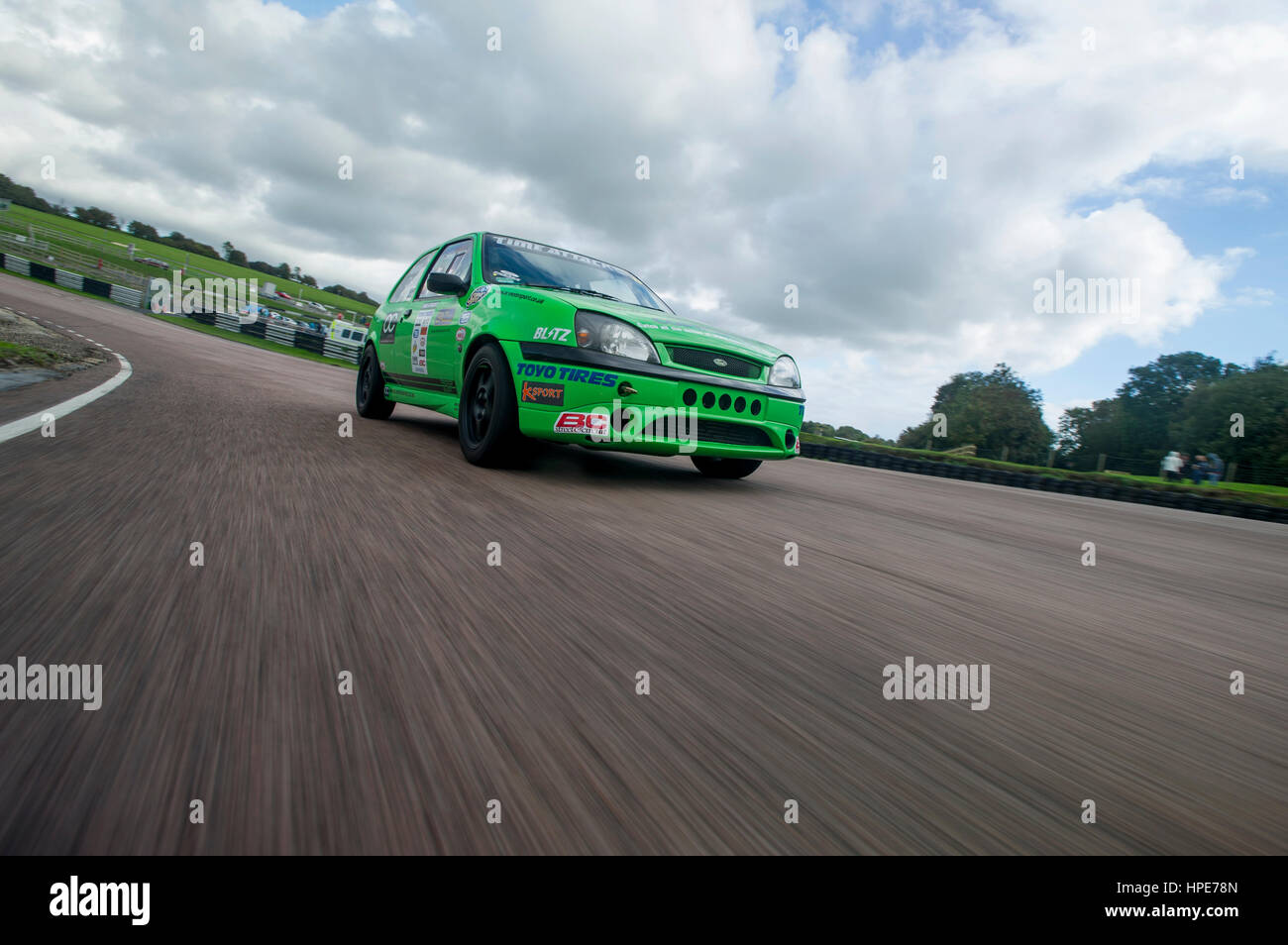 Mk4 Ford Fiesta race car Stock Photo - Alamy