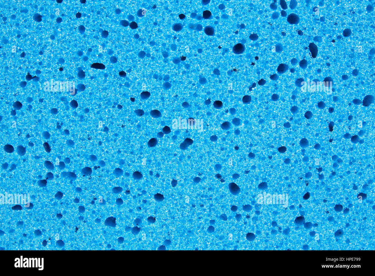 blue sponge texture over isolated on white background Stock Photo - Alamy