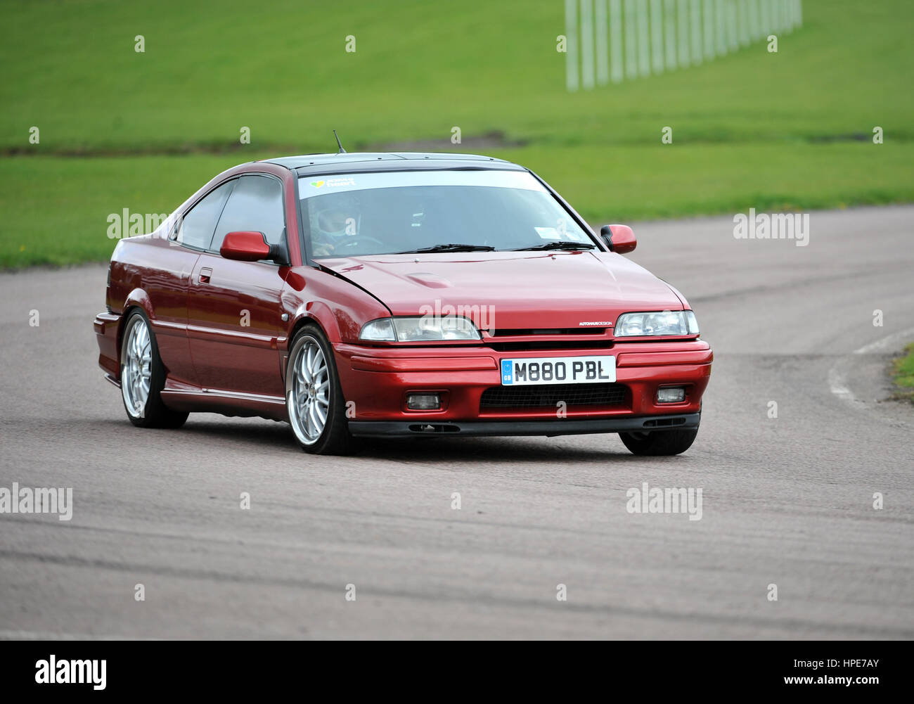 1994 Rover 220 Coupe 'Tomcat' on a race track during a track day event ...