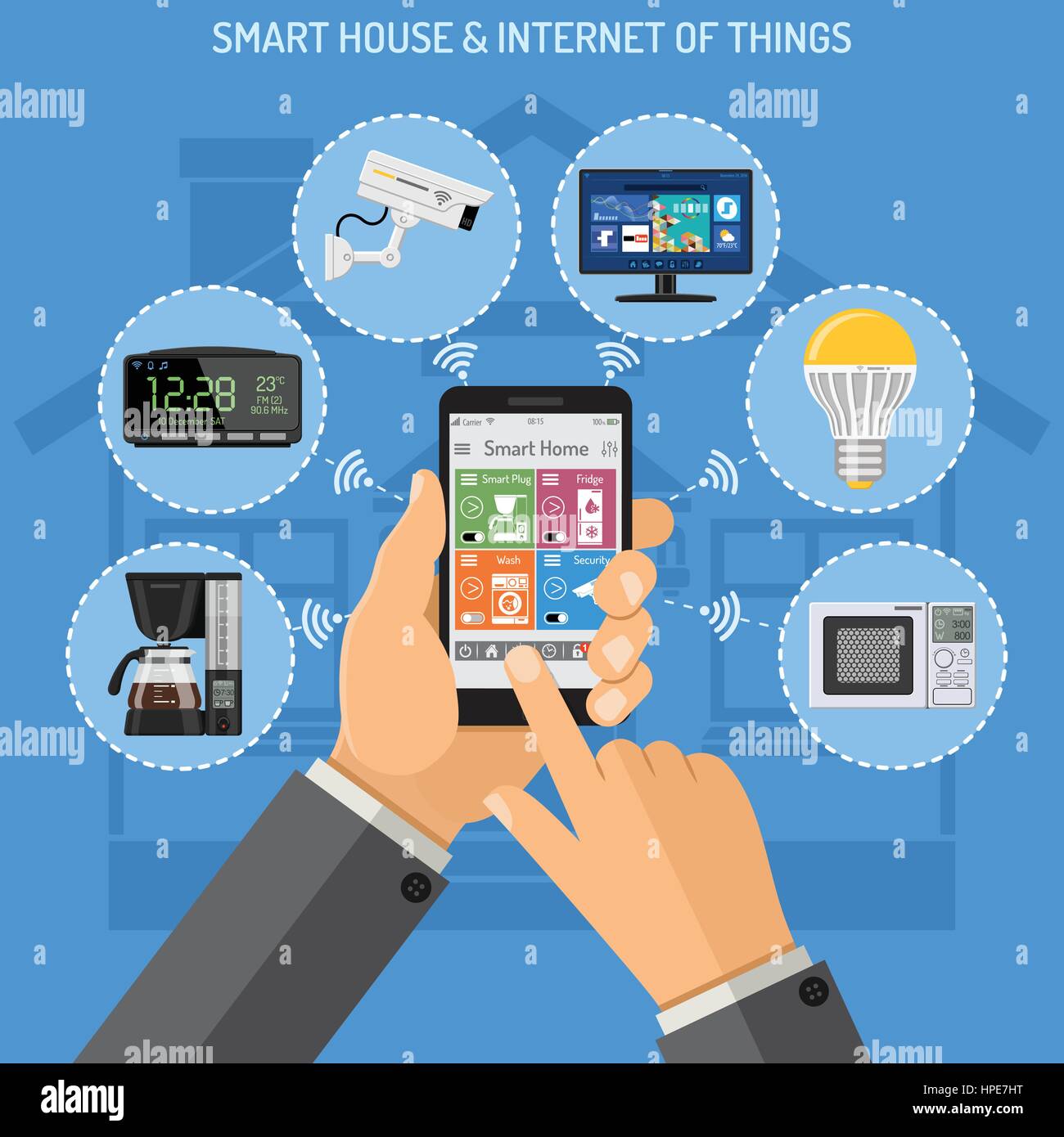 Things app Stock Vector Images - Alamy