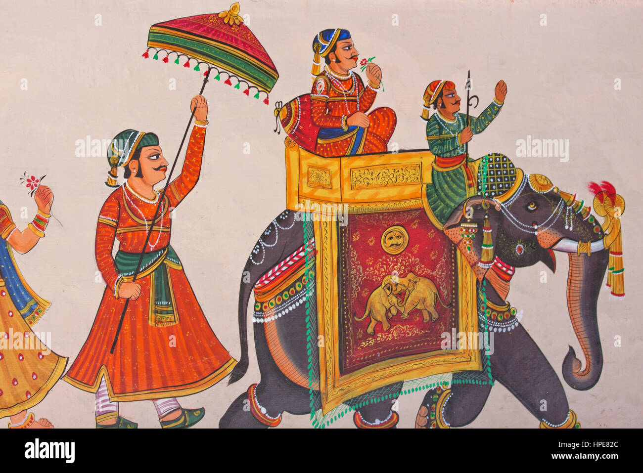 Traditional rajasthani painting hi-res stock photography and images - Alamy