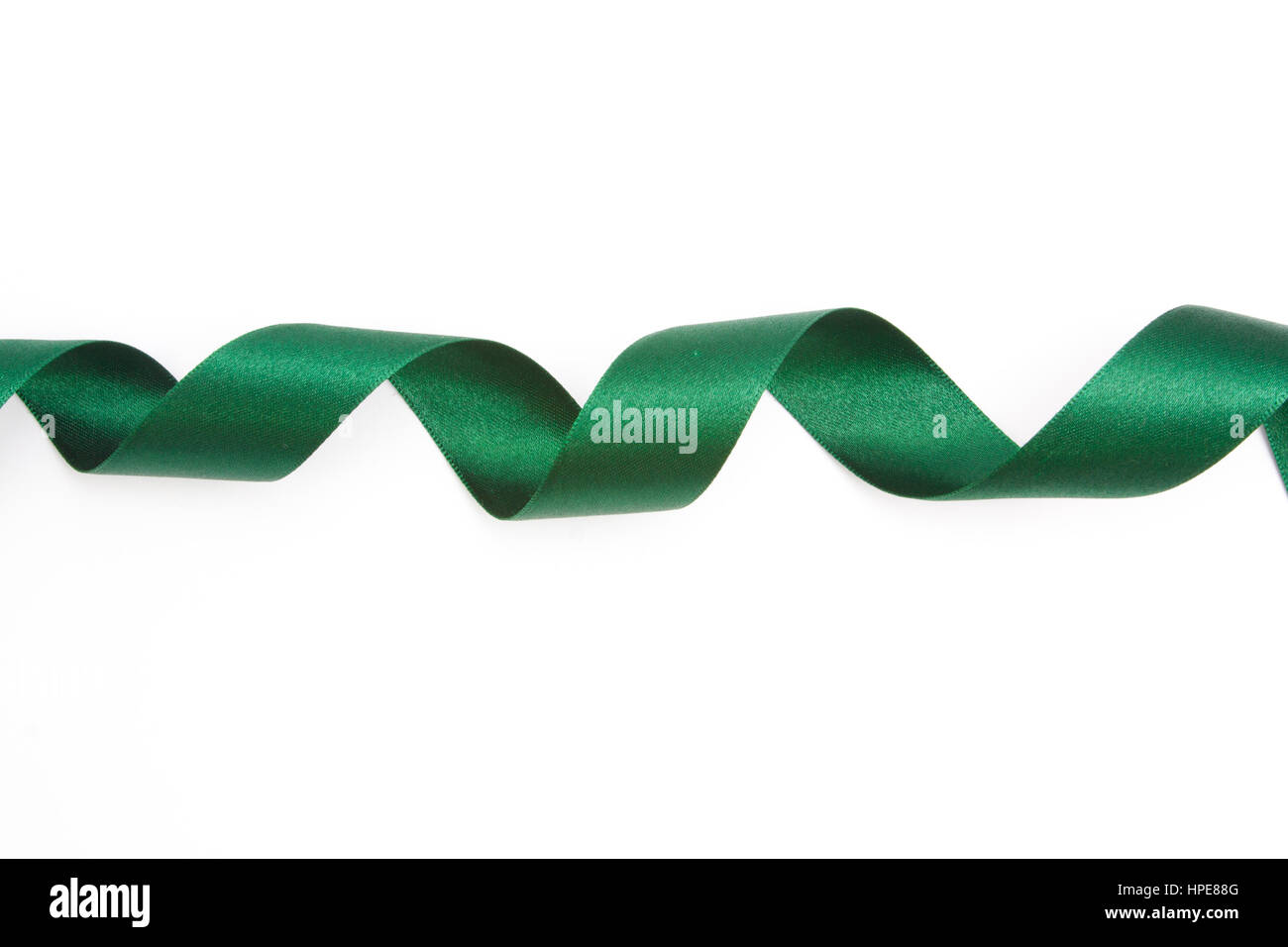 Abstract green wave border on hi-res stock photography and images - Alamy