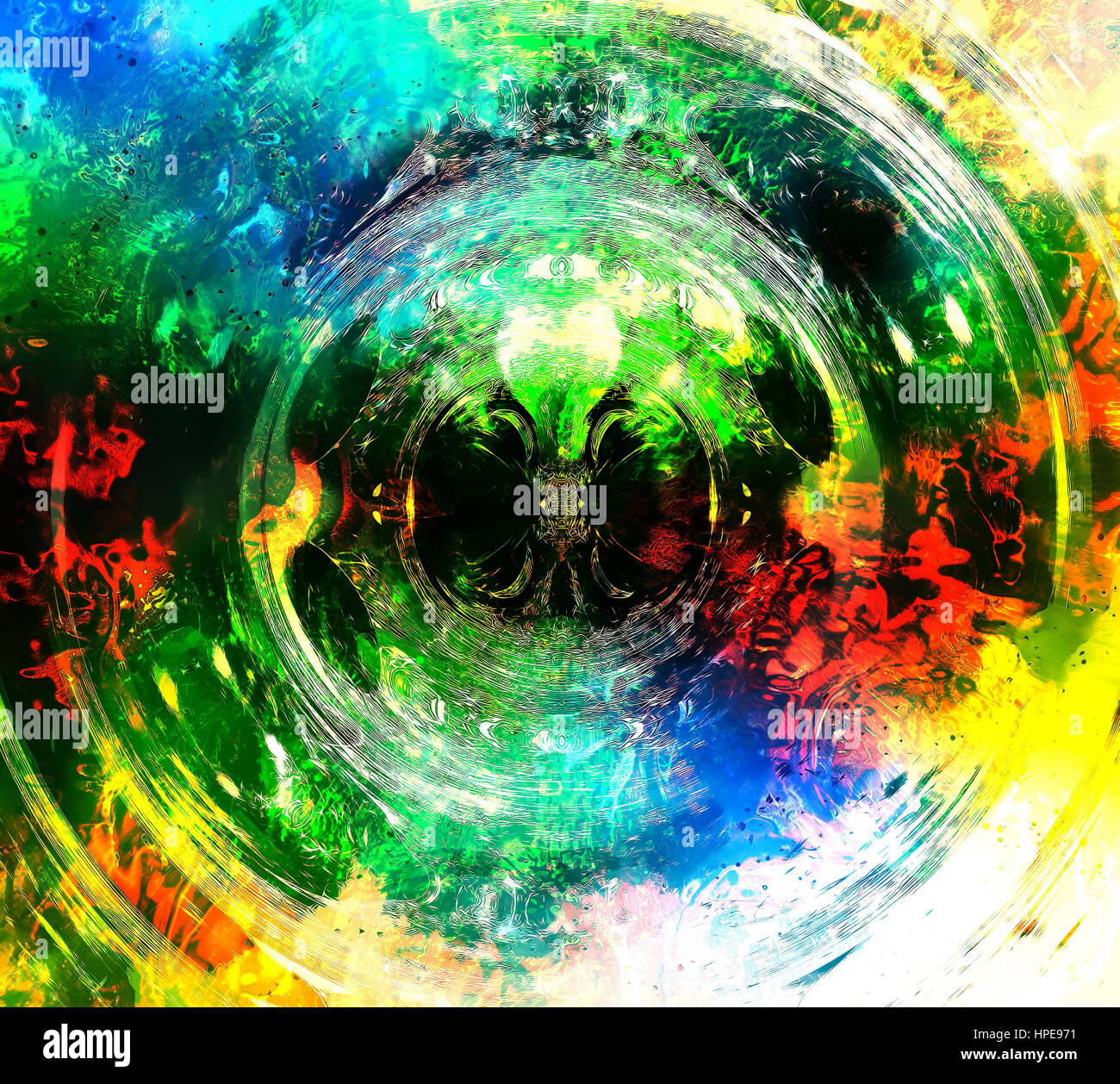 Abstract colorful background with motion, dynamic and movement concept ...