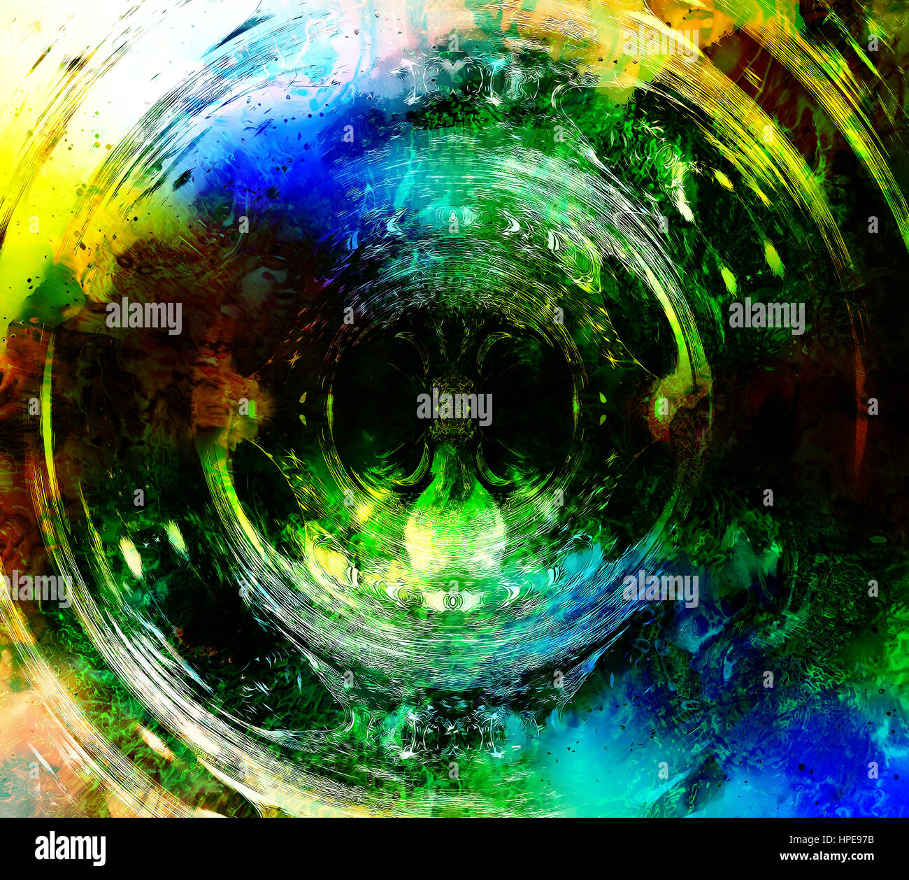 Abstract colorful background with motion, dynamic and movement concept ...