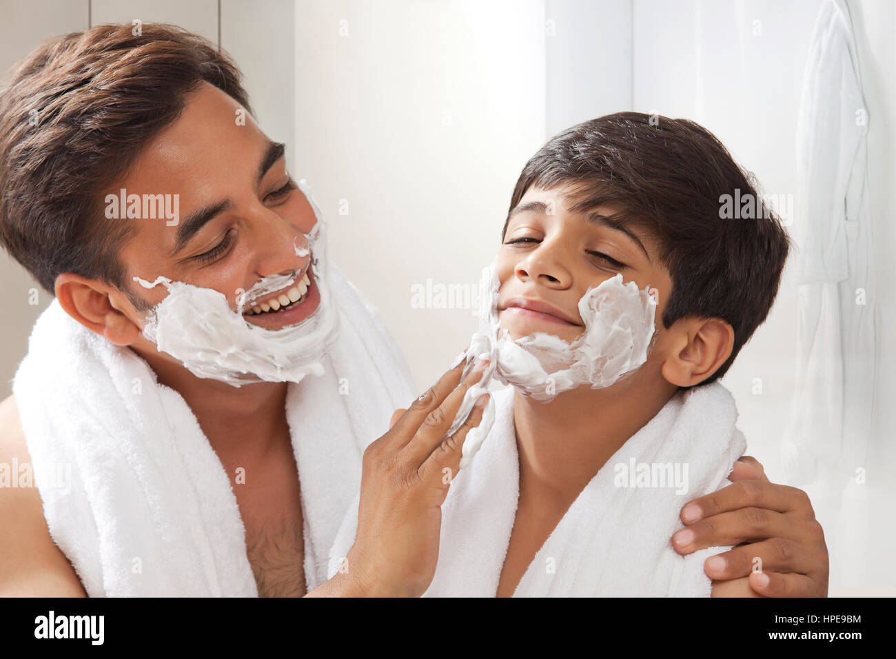 Lather shaving cream hi-res stock photography and images - Alamy