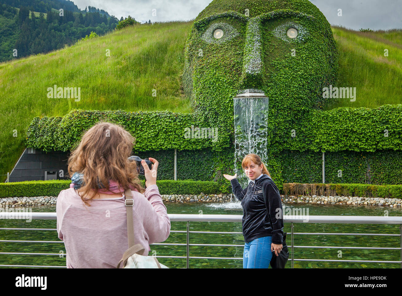 The Giant, entrance to Chambers of Wonder, Swarovski Kristallwelten ...