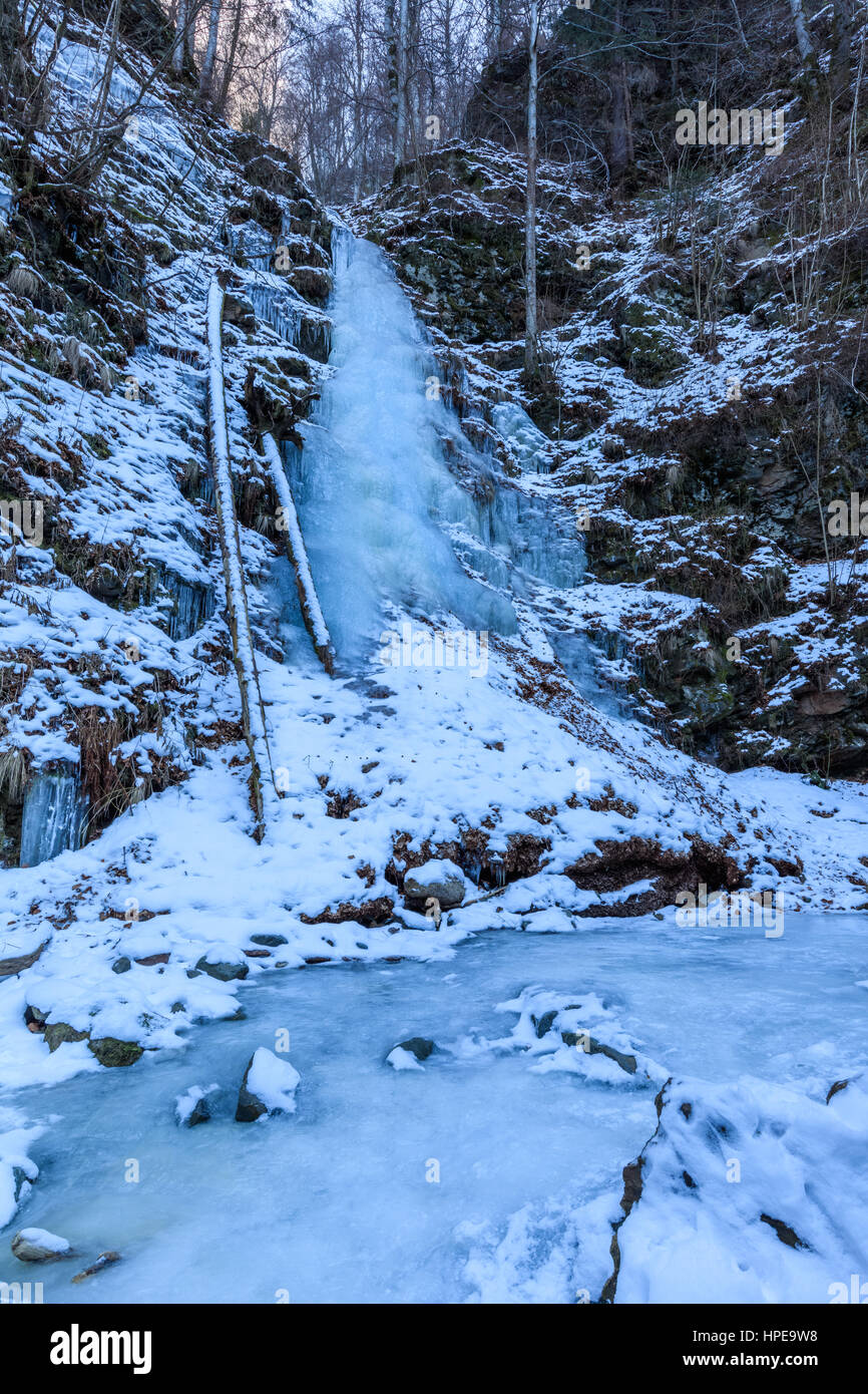 Landscape with Valea lui Stan canyon and river in Romania Stock Photo ...