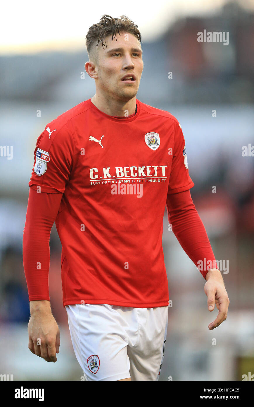 Barnsley's Angus MacDonald Stock Photo - Alamy