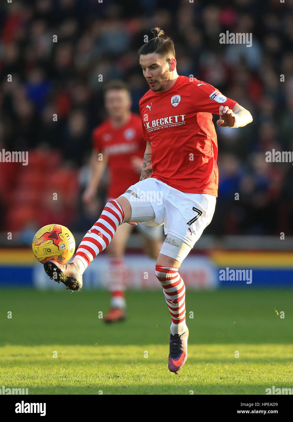 Barnsley's Adam Hammill Stock Photo - Alamy