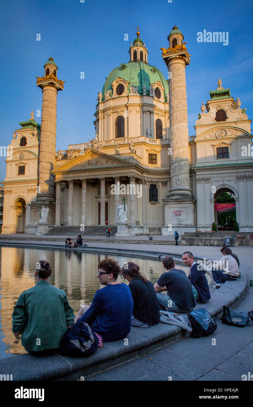 Karlsplatz viena hi-res stock photography and images - Alamy