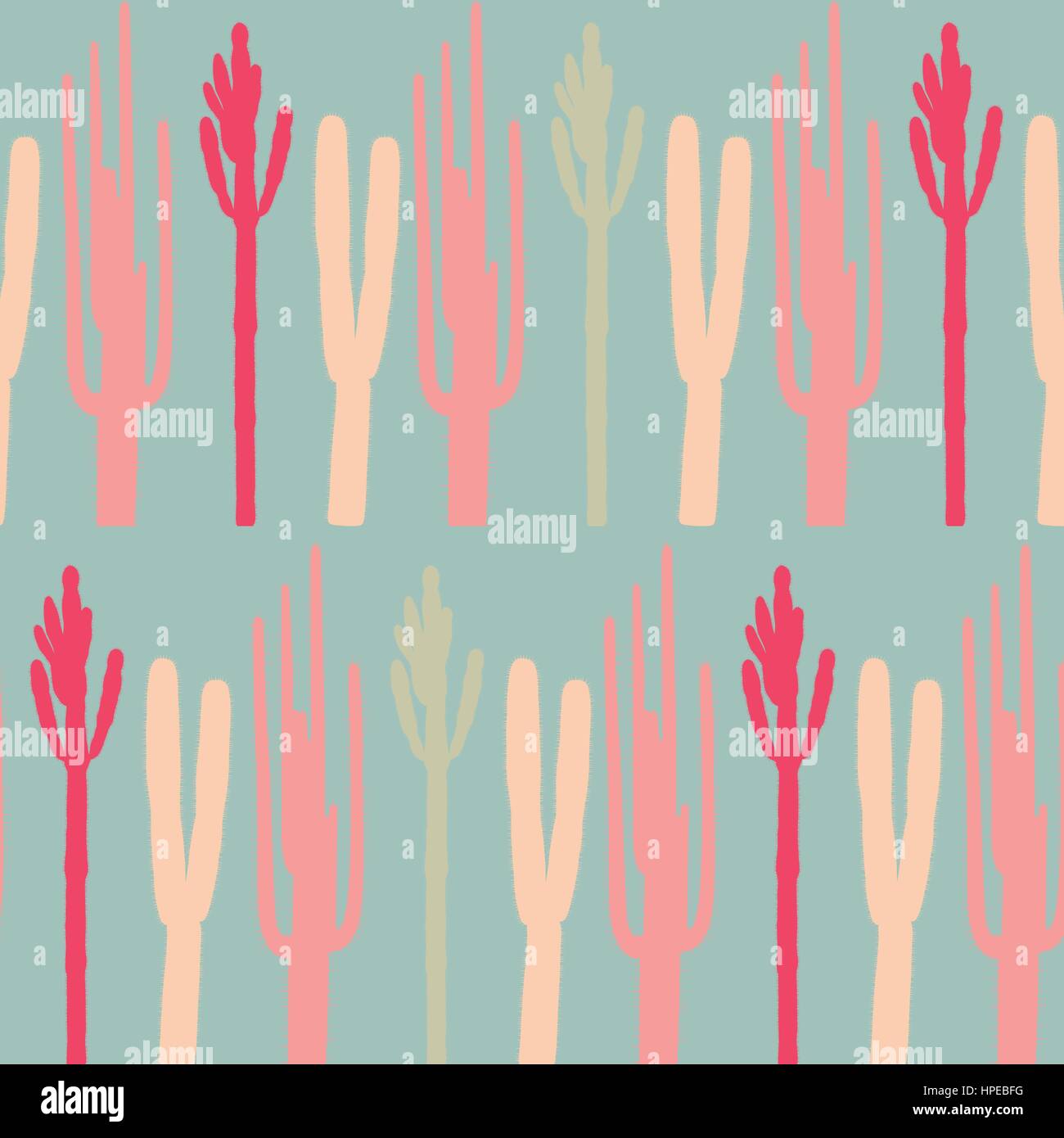 Cactus vector pattern background texture for fabric or banner Stock Vector Image & Art - Alamy