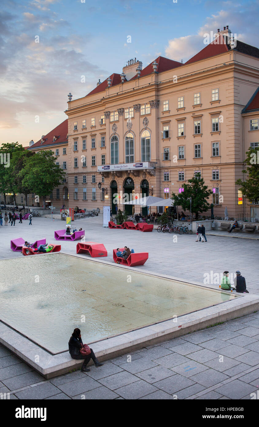 Museumsquartier,Vienna, Austria, Europe Stock Photo - Alamy