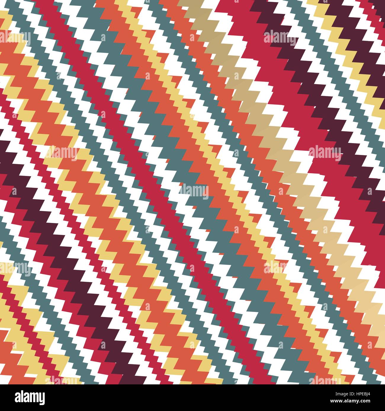 Knitting abstract vector background with modern retro colors Stock ...