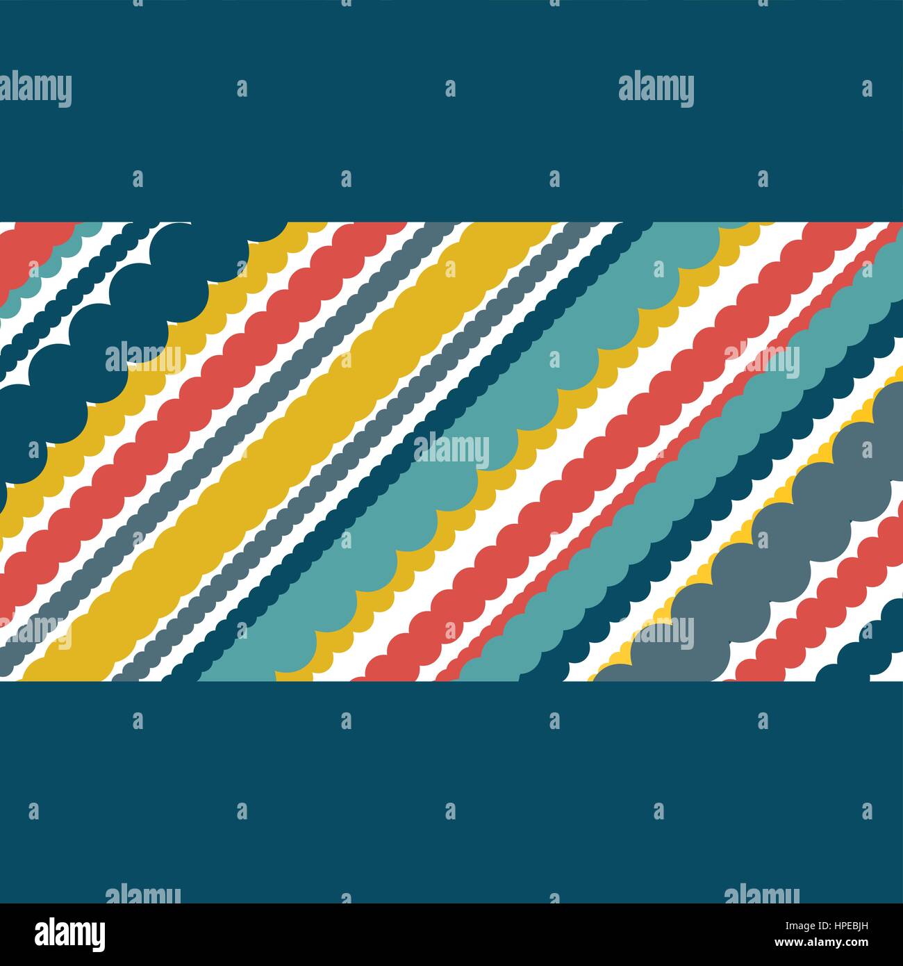 Abstract retro geometric lines vector background texture with copy ...