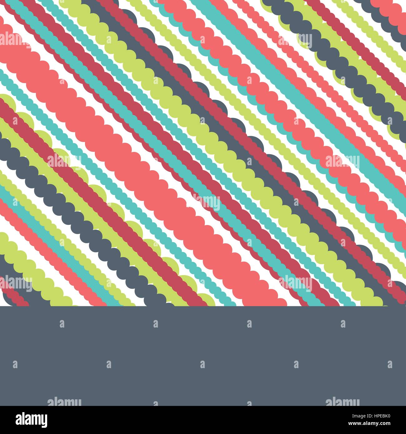 Abstract retro geometric lines vector background texture with copy ...