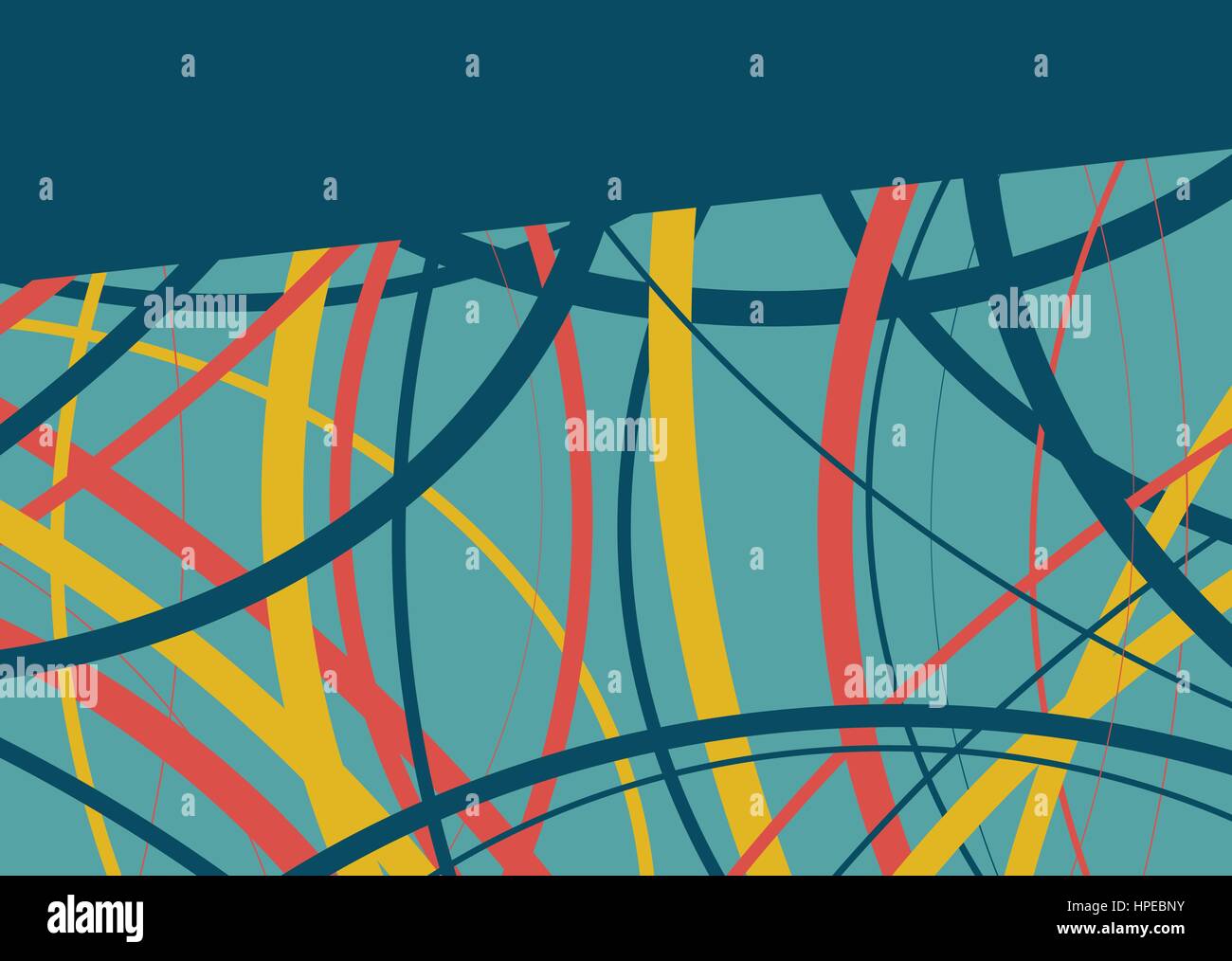 Colorful line background abstract illustration vector Stock Vector Image & Art - Alamy