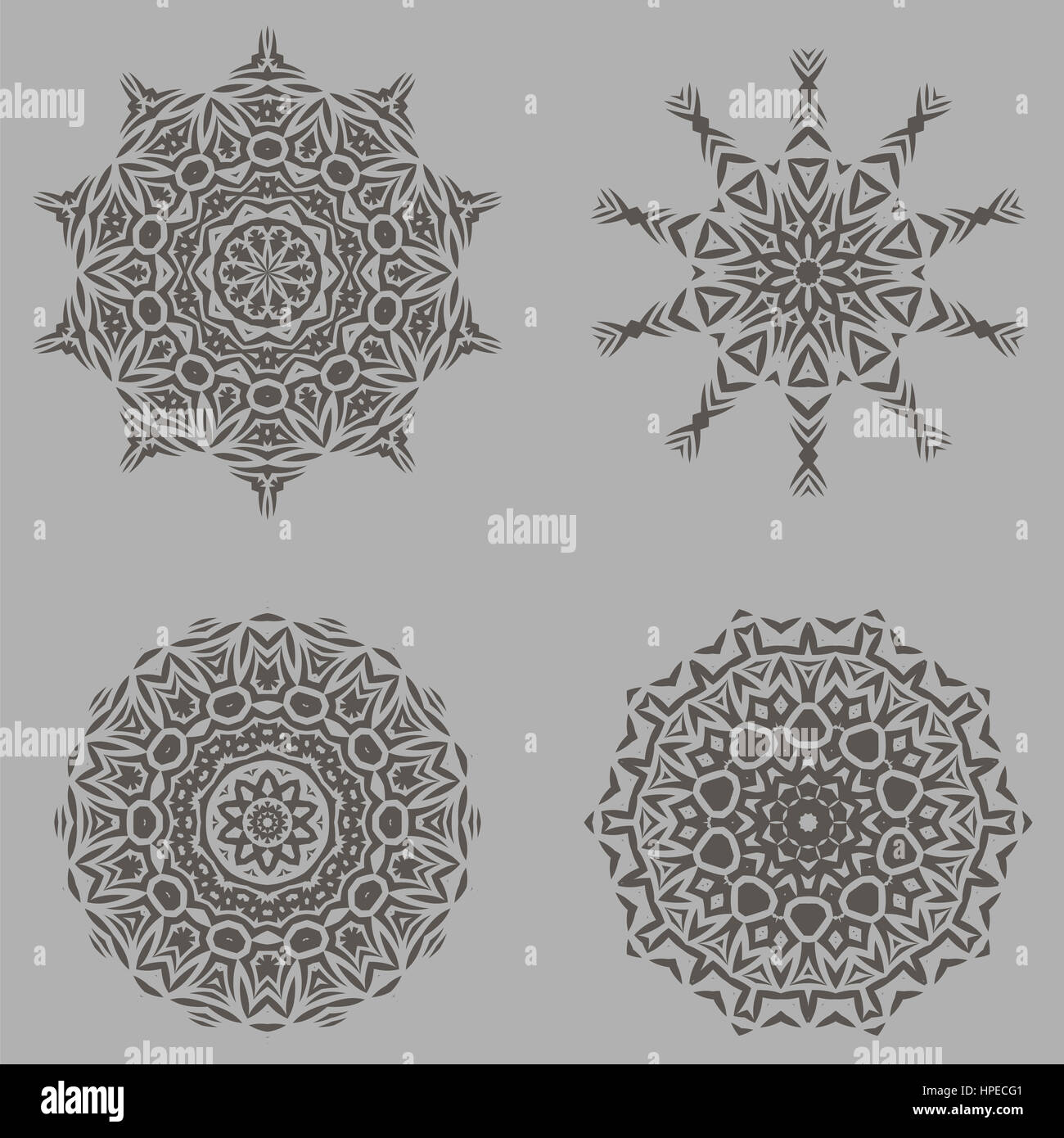 Geometric rosettes hi-res stock photography and images - Alamy