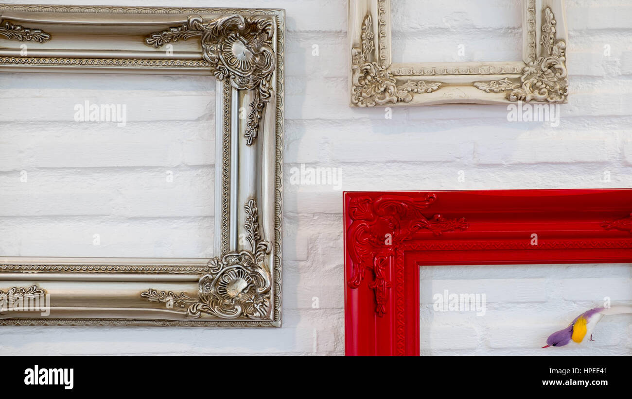Art of frame, Scenes for take a picture, Picture frame on white ...