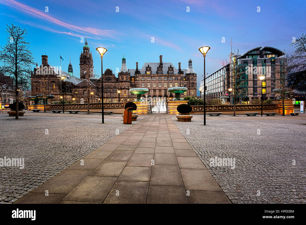 Sheffield Town Hall is a building in the City of Sheffield, England ...