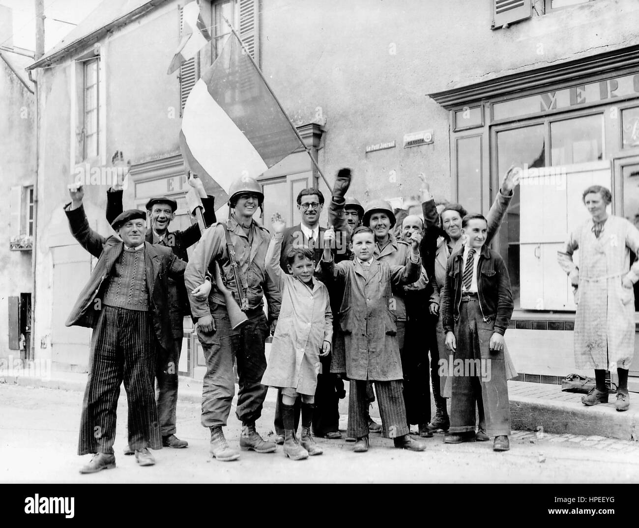 French soldiers world war ii hi-res stock photography and images - Alamy